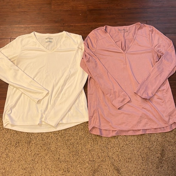 Tops | Set Of Two Spf Shirts | Poshmark